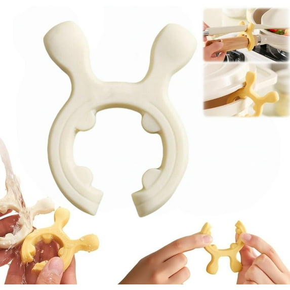 Multifunction Silicone Pot Handle Spatula Rack, 2026 Non-Slip Spoon ...