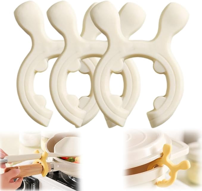Multifunction Silicone Pot Handle Spatula Rack, 2026 Non-Slip Spoon ...