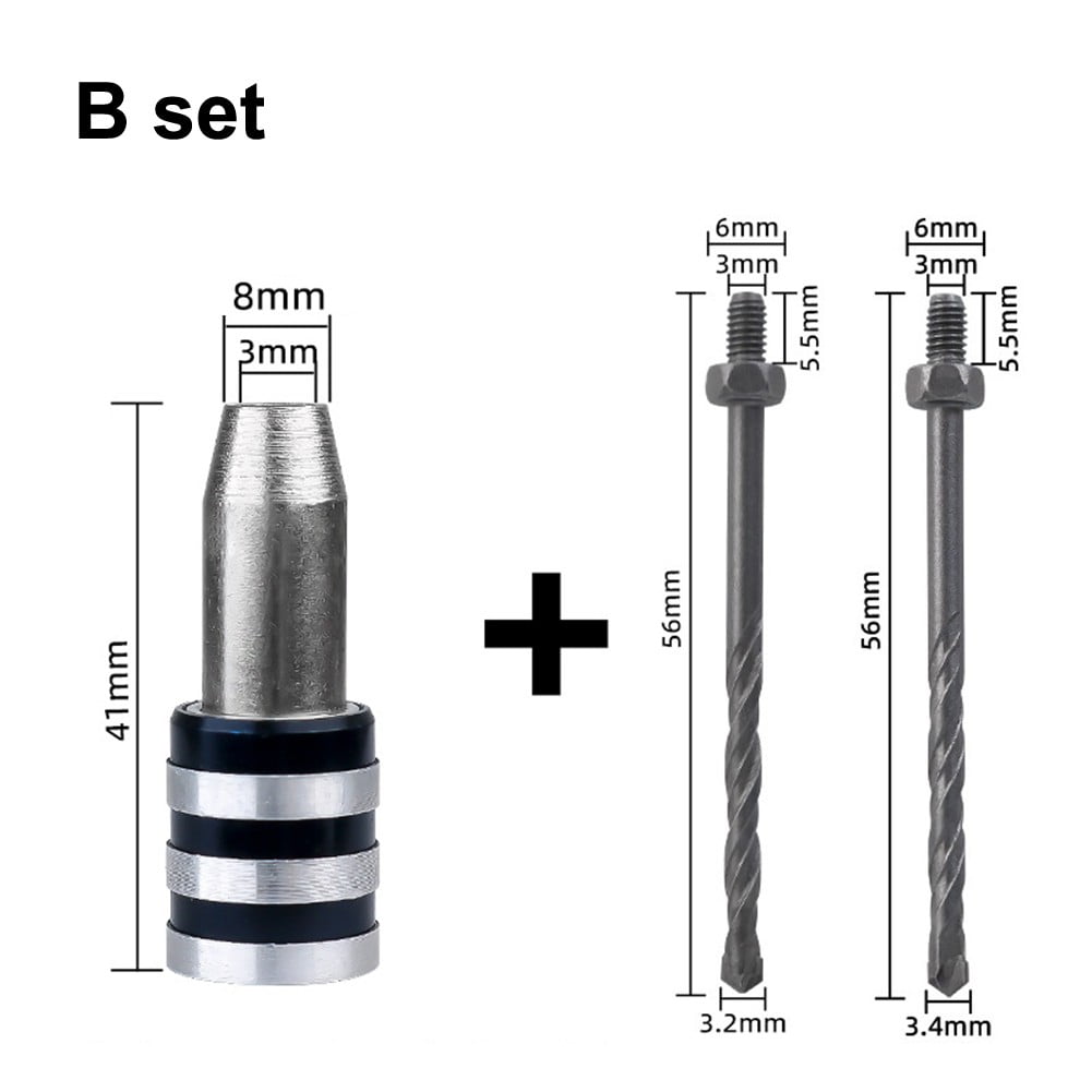 Multifunction Sleeve Electric Drill Bit Adapter for Screwdriver Bits ...