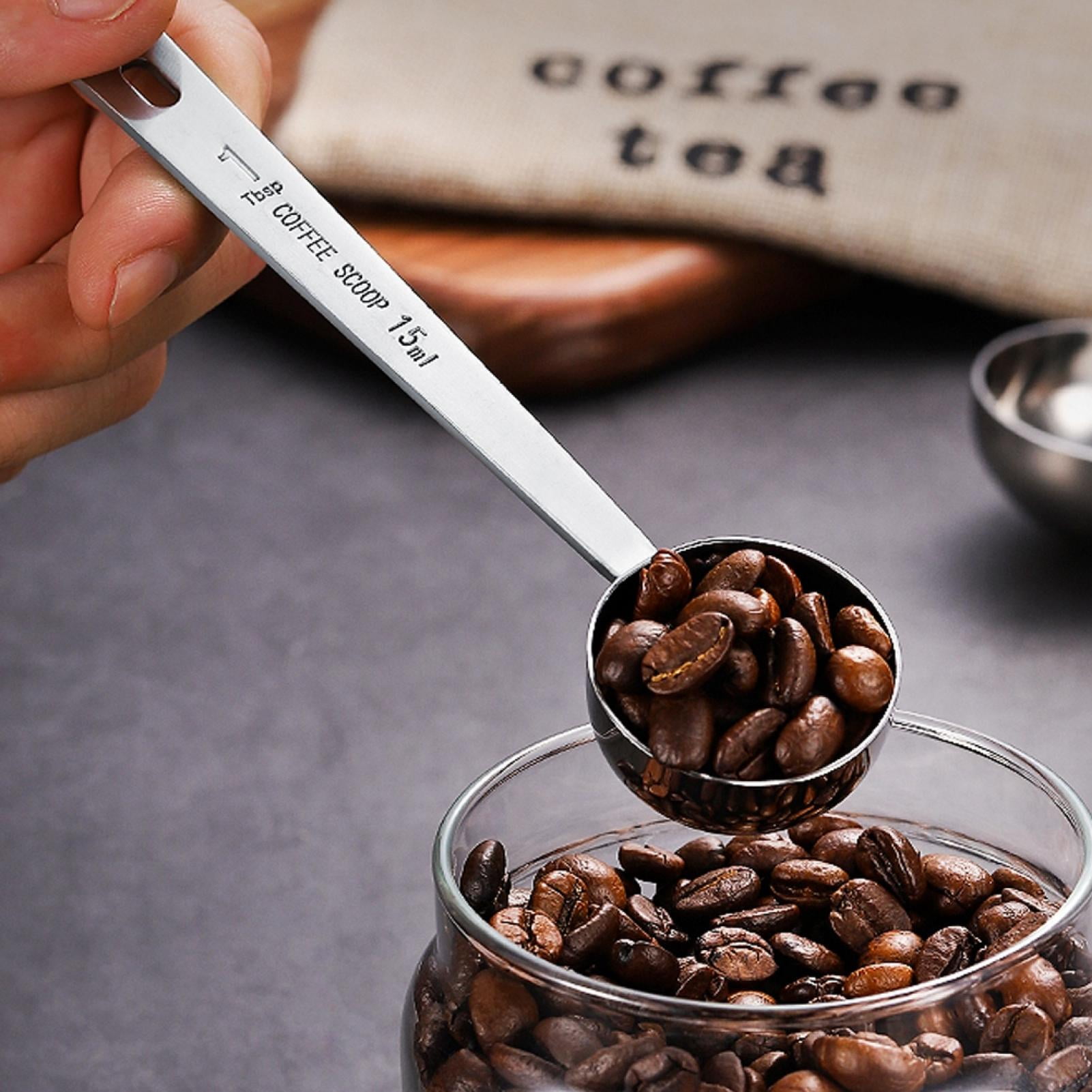 Multifunction Stainless Steel Measuring Scoop Spoon for Kitchen Bar ...