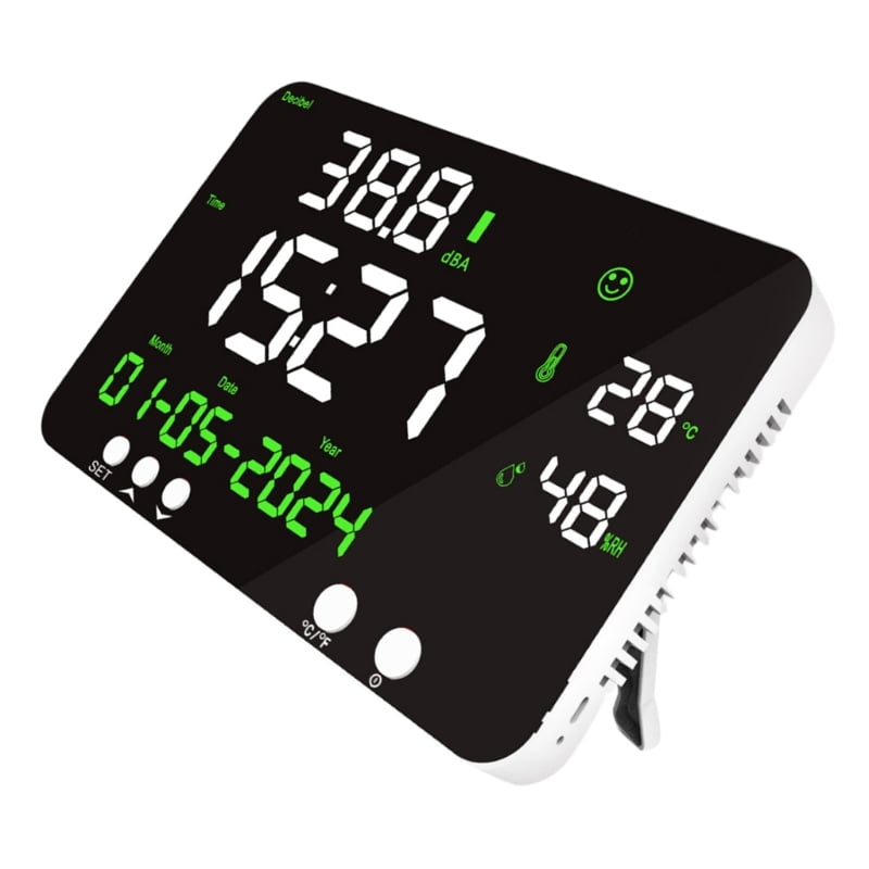 Multifunction Temperature Humidity Gauges Large Display for Household ...