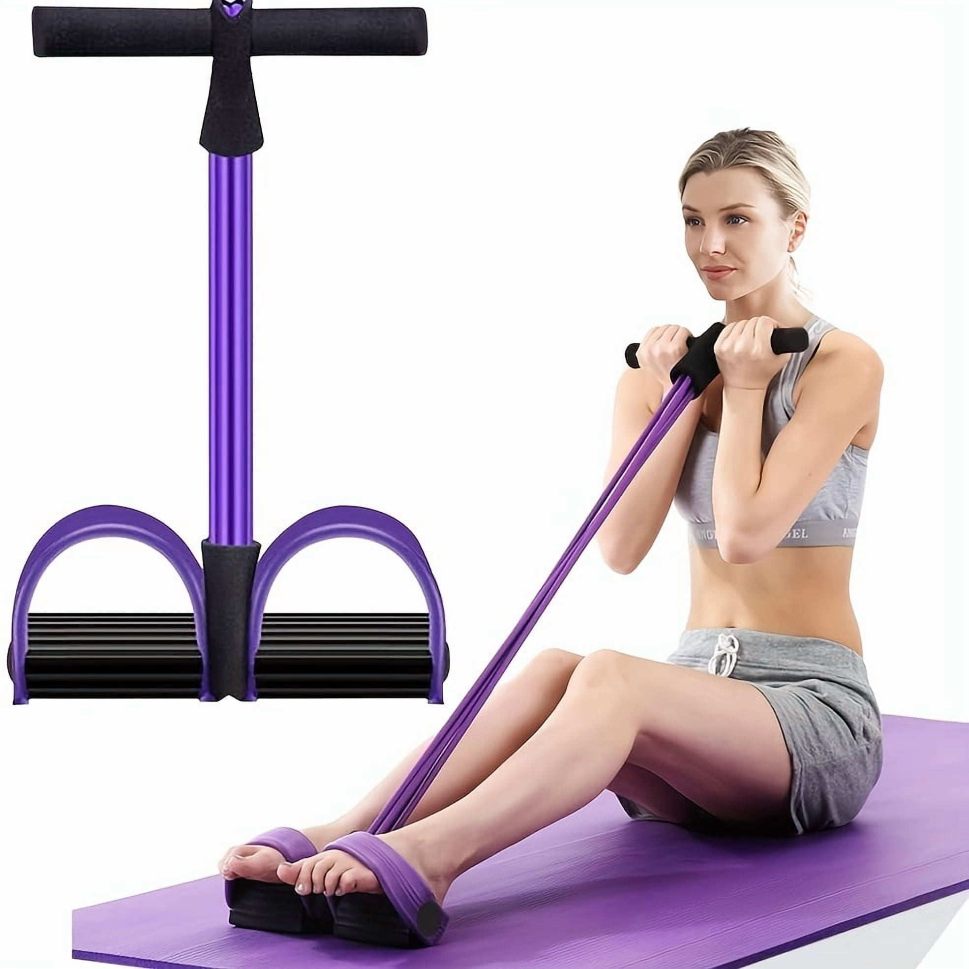 Multifunction Tension Rope, 6-Tube Elastic Yoga Pedal Puller Resistance ...
