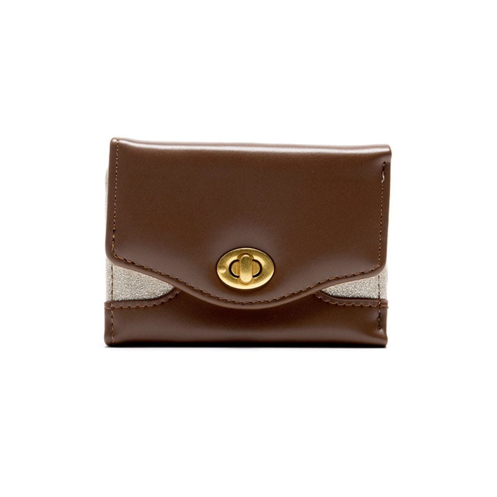 Multifunction Three Fold Coin Purse PU Leather Money Bags Short Purse ...