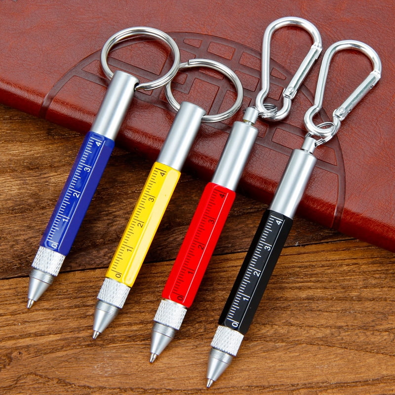 Multifunction Tool Pen Six-in-One Metal Pen Screwdriver Hexagonal Touch ...