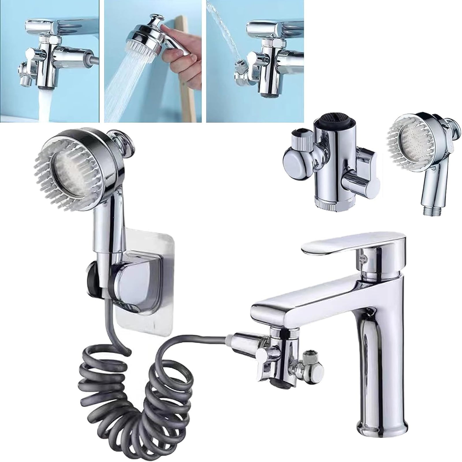 Multifunction Universal Water Taps 1080 Swivel Robotic Arm Extension ...