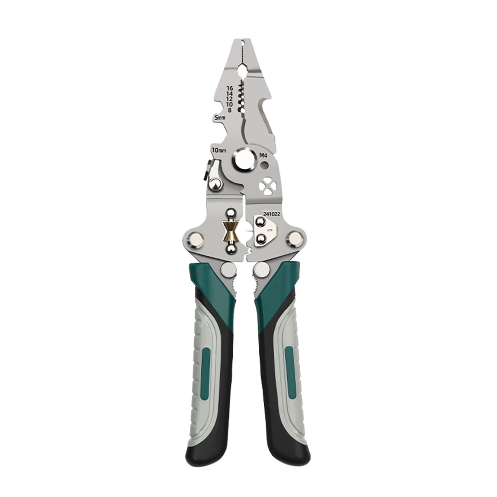 Multifunction Wire Stripper Crimper And Cutter Folding Tool Compact ...