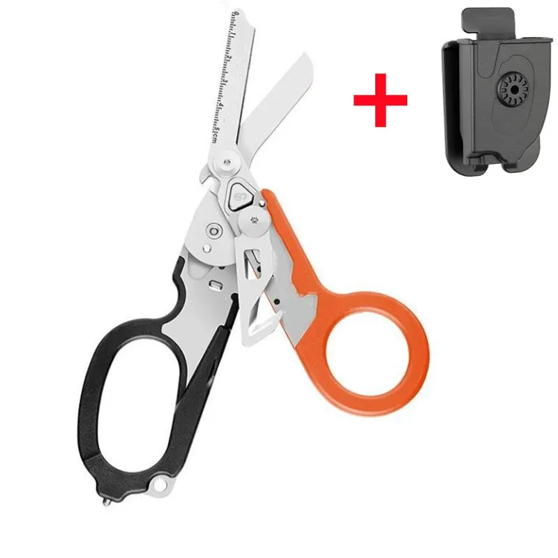 Multifunction XIAOTREE First Aid Tactical Folding Scissors Outdoor ...