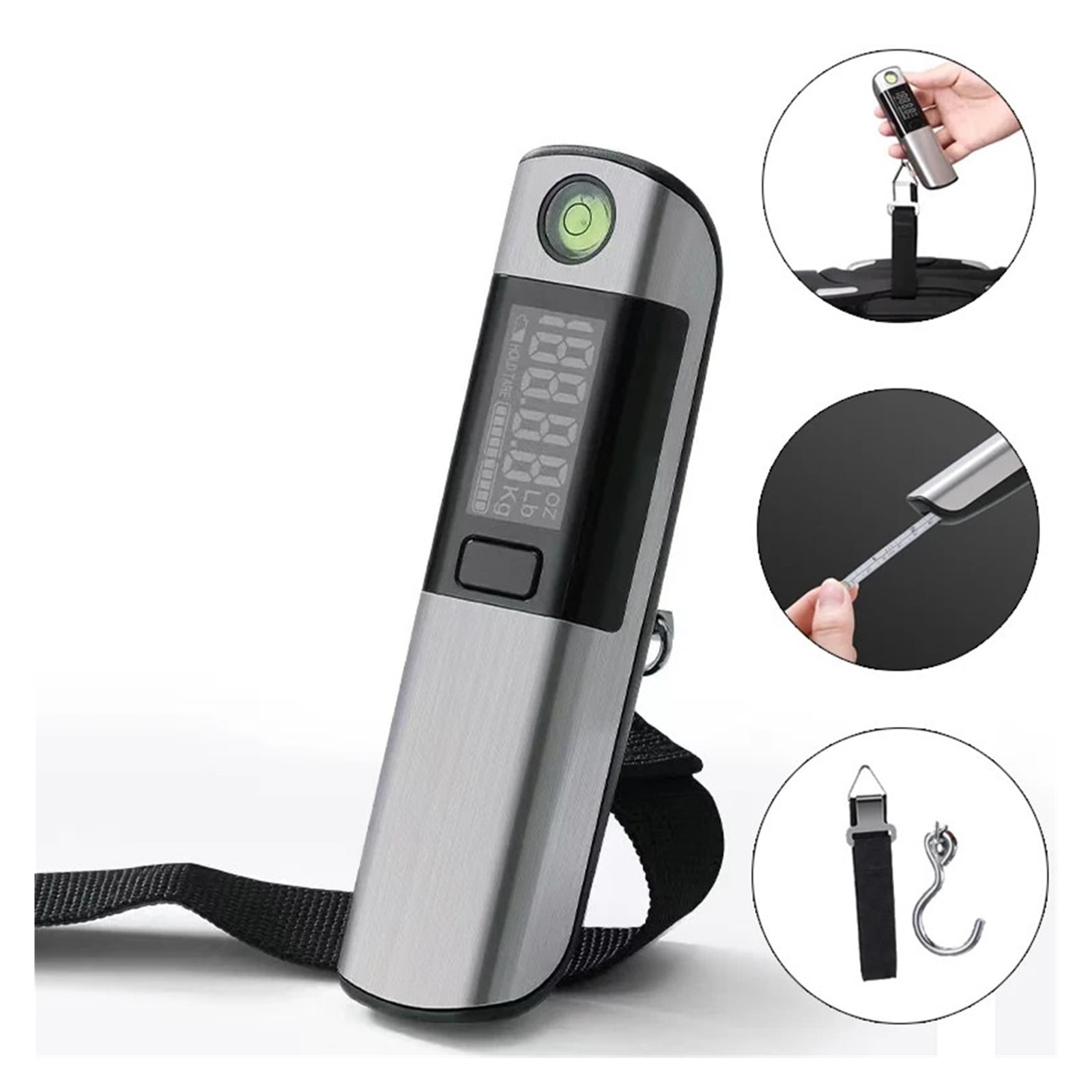 Multifunctional 110lb/50kg Digital LED Display Screen Portable Scale ...