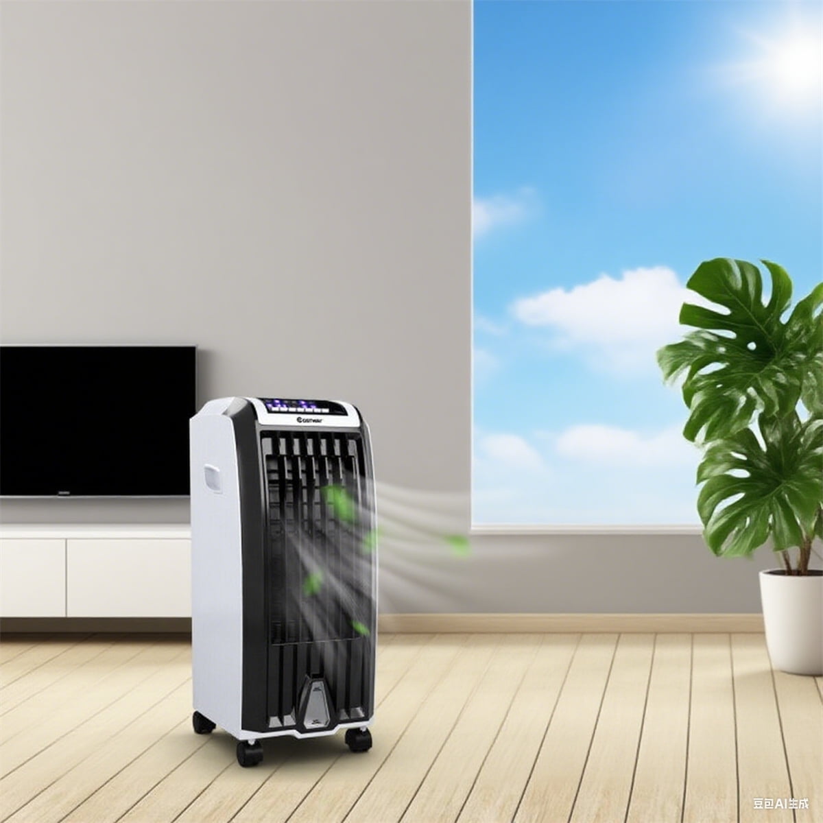 Multifunctional 3-in-1 Air Cooler Fan Humidifier - Honeycomb Cooling ...