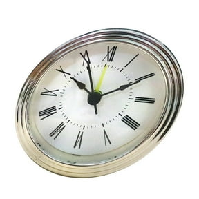 Retro Clock Insert DIY Round Clock Head Simple Inlaid Clock Head with ...
