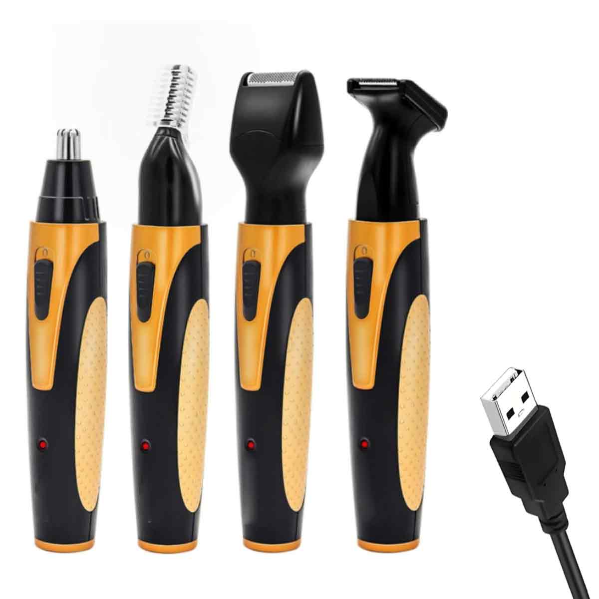 Multifunctional 4-In-1 Nose Hair Razor Mini Shaving And Eyebrow Trimmer ...