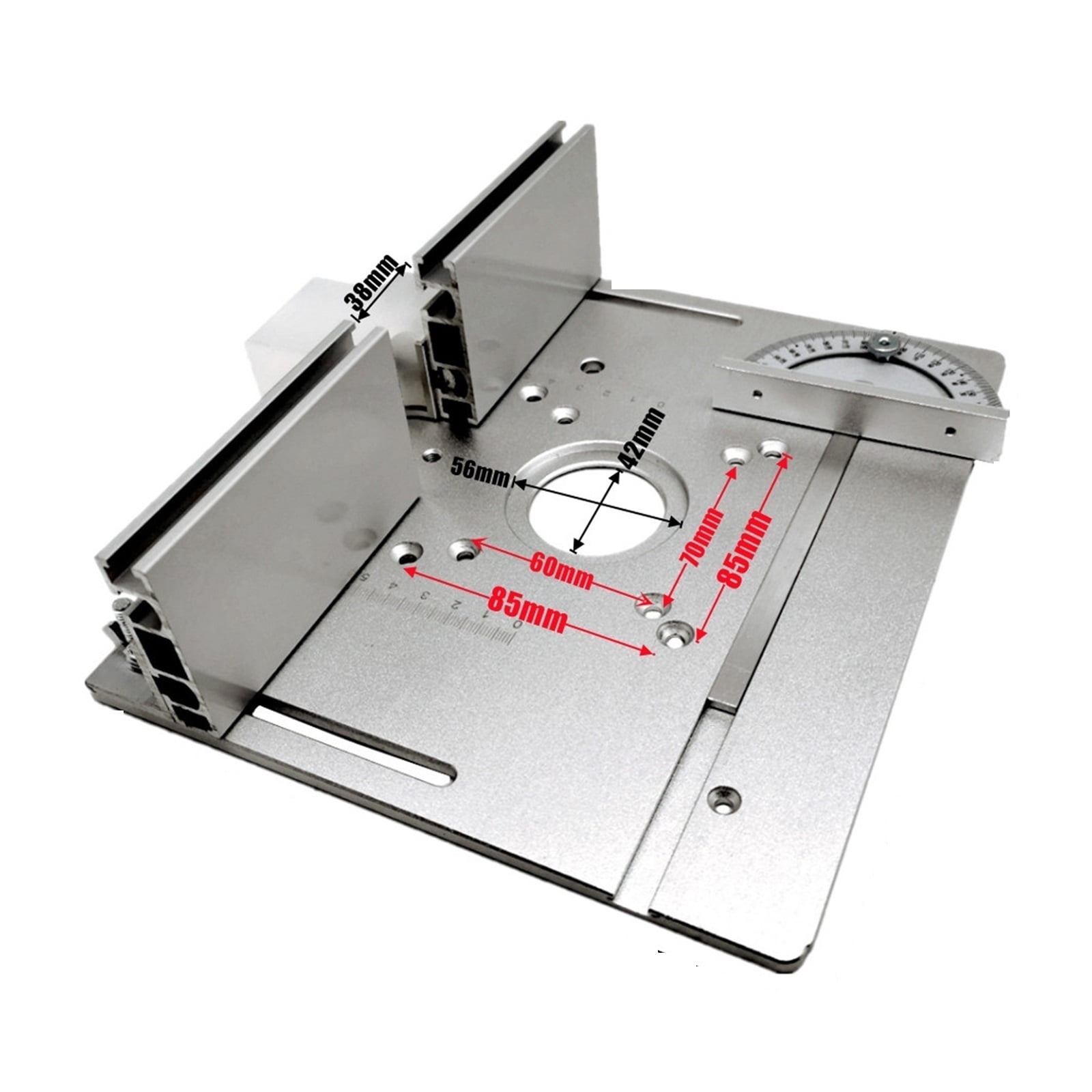 Multifunctional Aluminium Router Table Insert Plate Woodworking ...