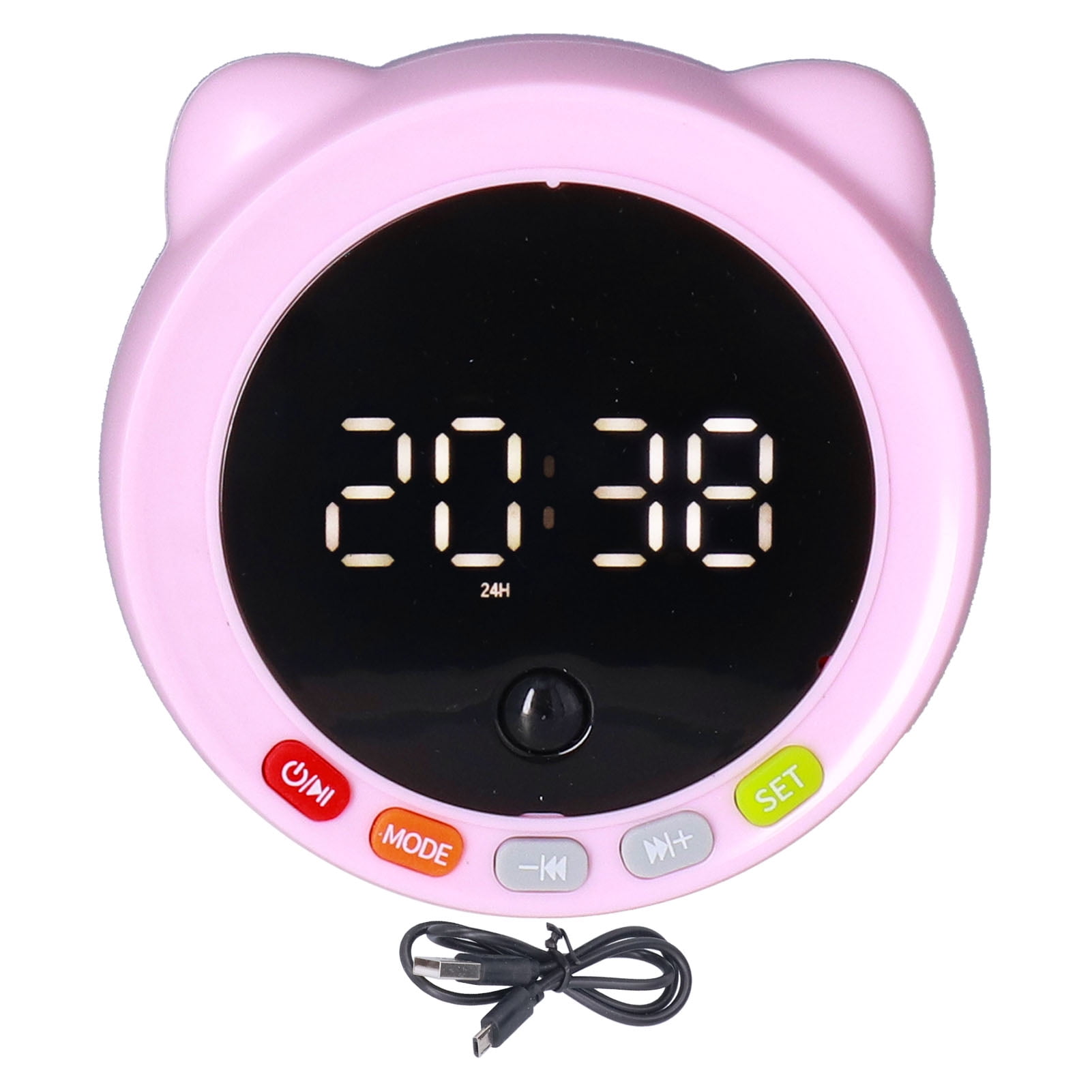 Multifunctional Bluetooth Alarm Clock Speaker Portable Digital Alarm ...