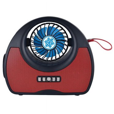 Supersonic SC-1097BT-RED Portable AM/FM 3-Band Rechargeable Electric ...