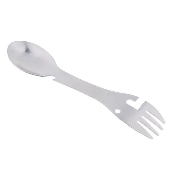 Multifunctional Camping Spork Titanium Stainless Steel Portable Outdoor ...