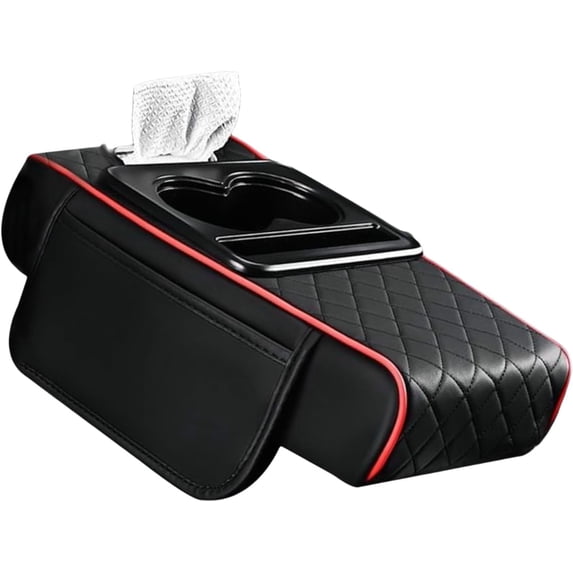 Multifunctional Car Armrest Cushion,5-in-1 Car Center Console Cover ...