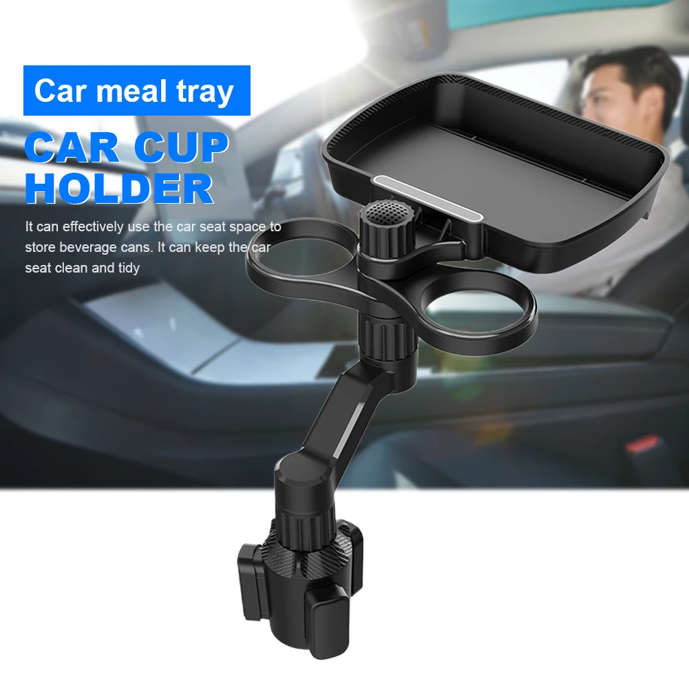 Multifunctional Car Food Eating Tray Adjustable Auto Eating Shelf (Tray ...