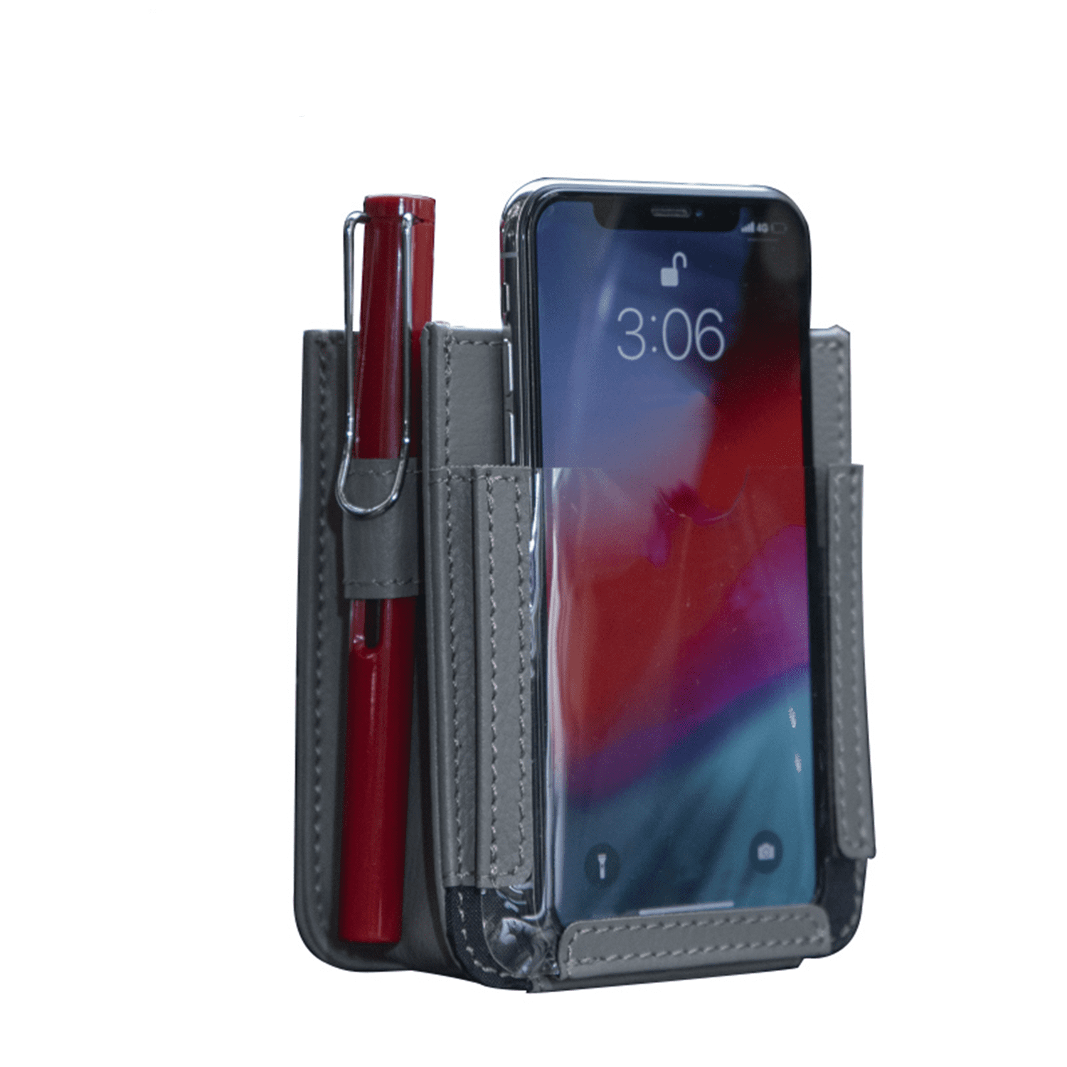 Zprotect Organizer PU Leather, Car Air Vent, Phone Holder, Charger ...