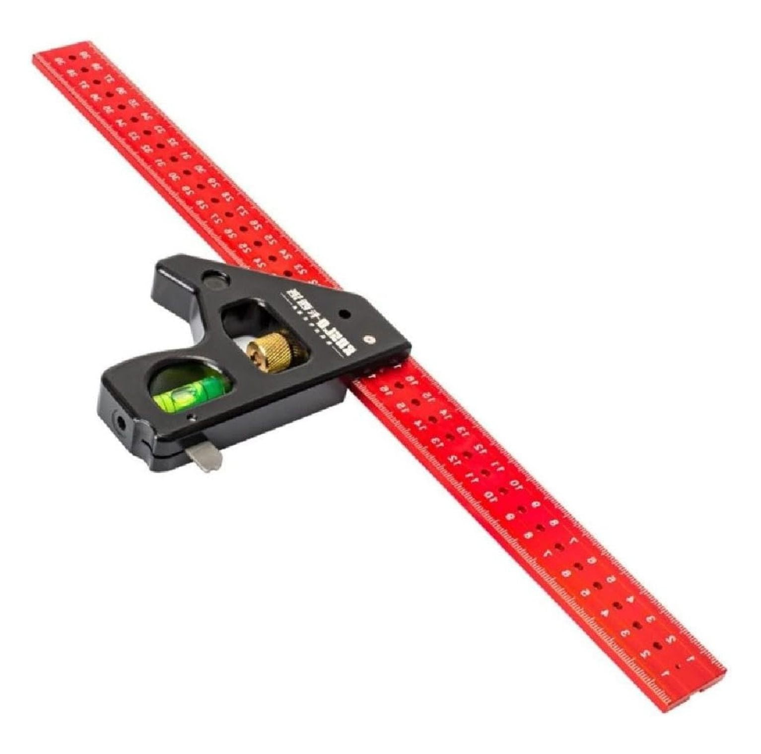 Multifunctional Carpenter's Combination Angles Ruler Metal Measuring ...