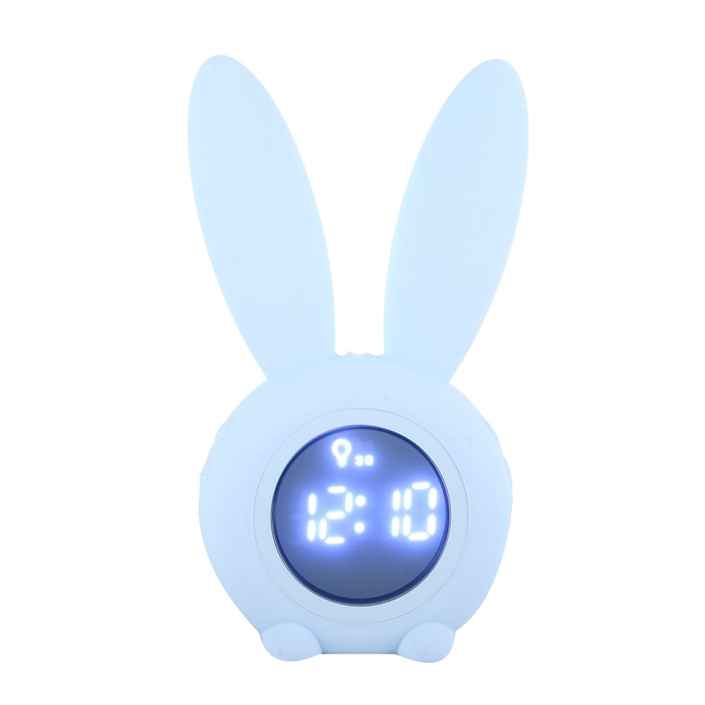 Multifunctional Cartoon Rabbit LED Screen Timing Alarm Temperature ...