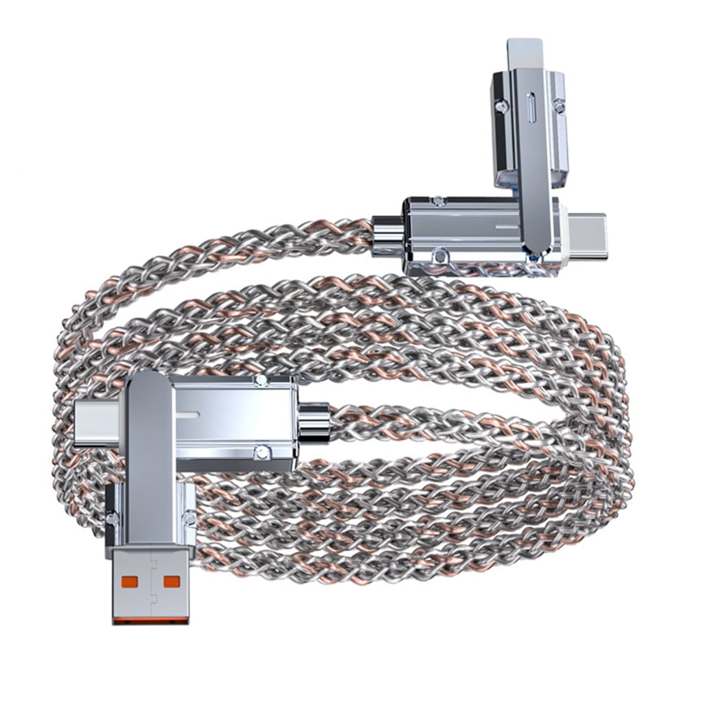 Multifunctional Chargers Cable 100W Current 4 Connectors 4 in 1 Fast ...