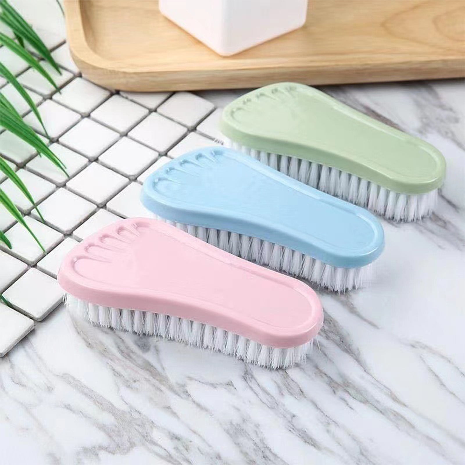Multifunctional Cleaning Brush with Handle | Scrubbing Tool for Crevice ...
