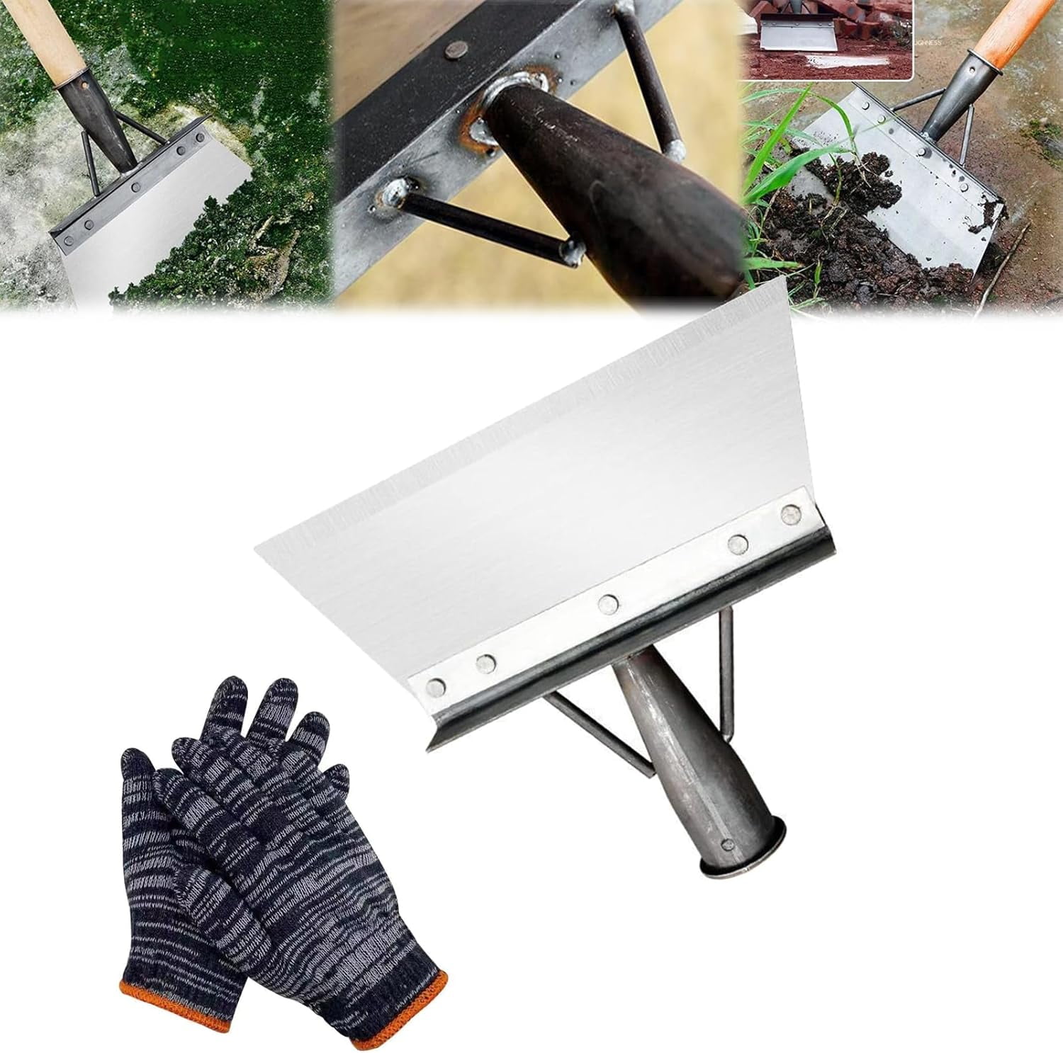 Multifunctional Cleaning Shovel, Flat Shovel for Landscaping, Garden ...