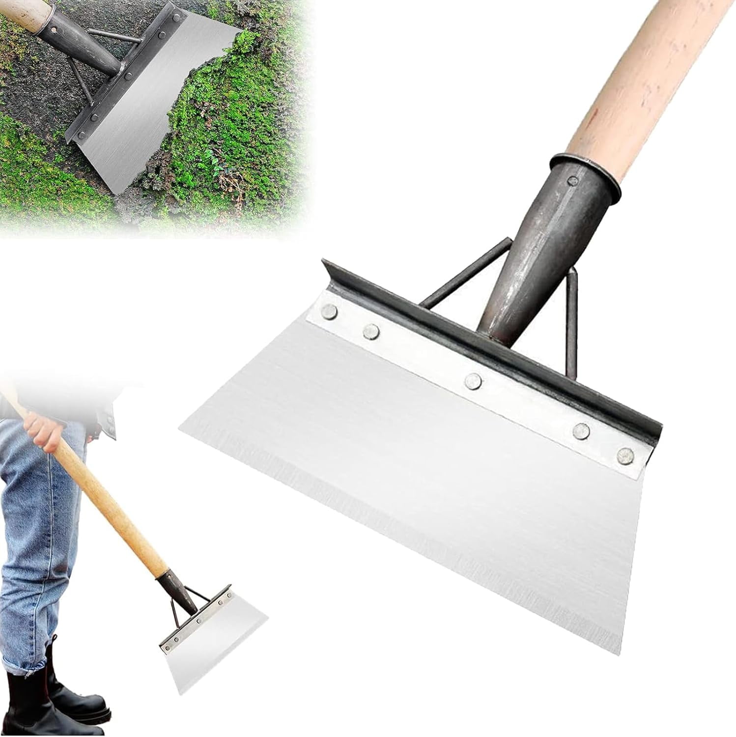 Multifunctional Cleaning Shovel, Square Garden Spade Shovel, Farm ...
