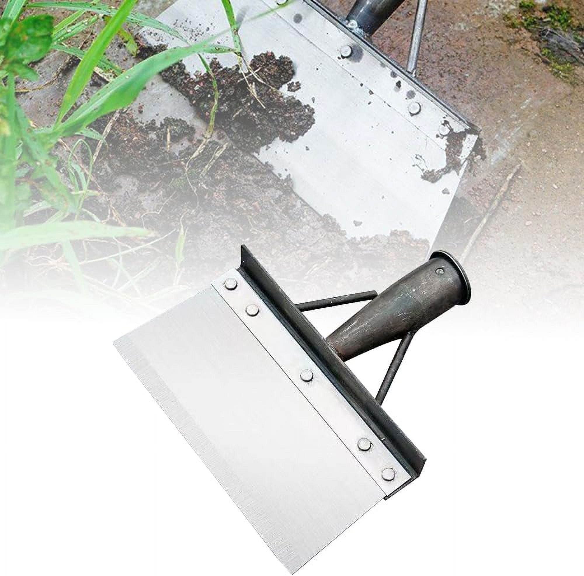 Multifunctional Cleaning Shovel, Stainless Steel Universal Outdoor ...
