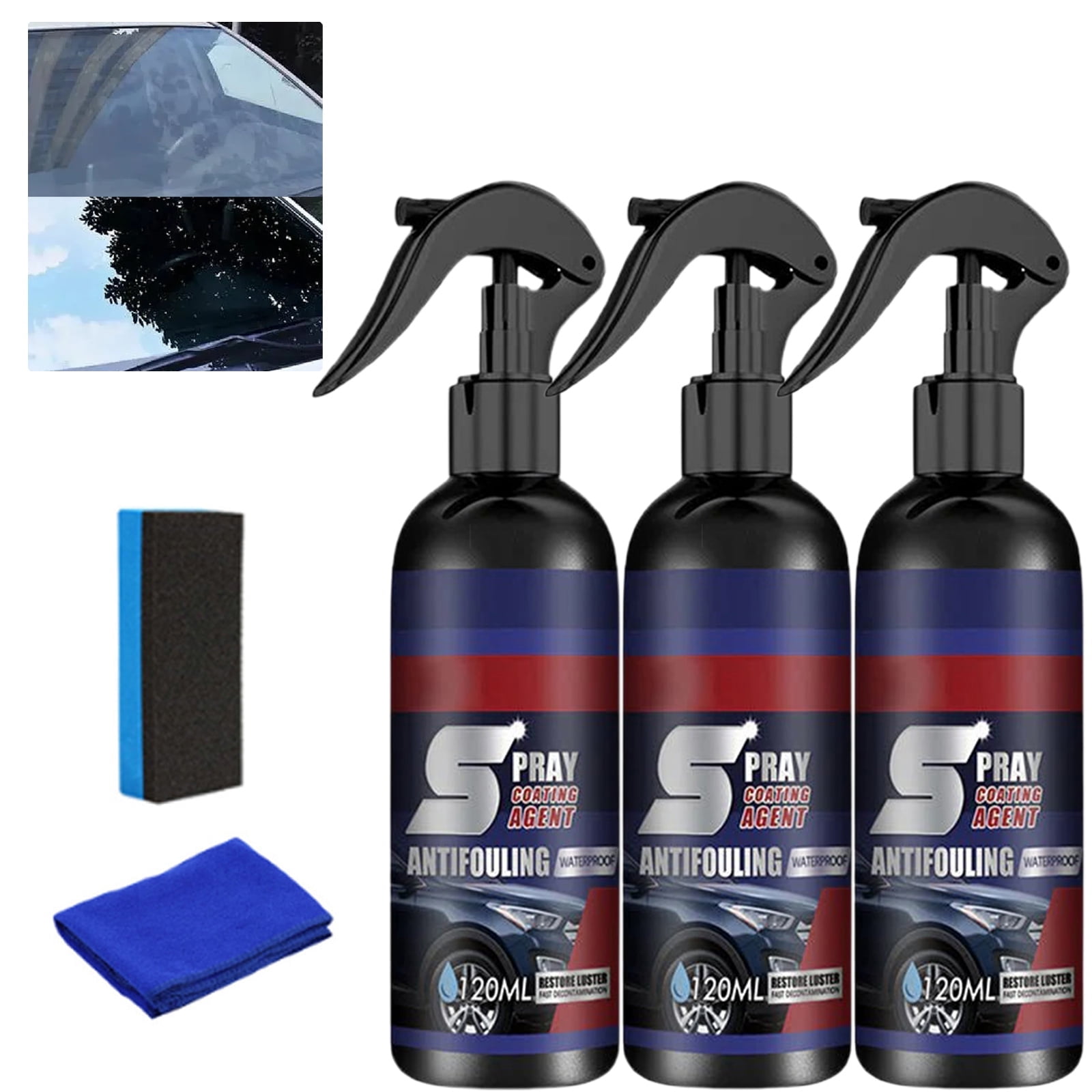 Multifunctional Coating Renewal Agent Spray, Car Nano Paint Coating ...