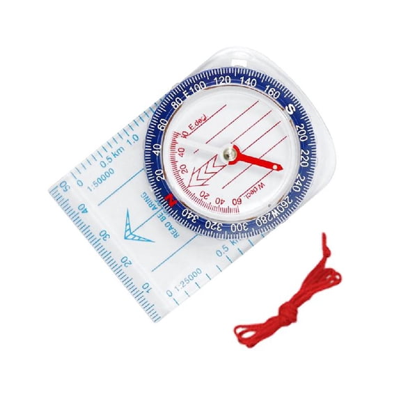 Multifunctional Compasses Navigation Compasses Map Ruler Magnifier ...