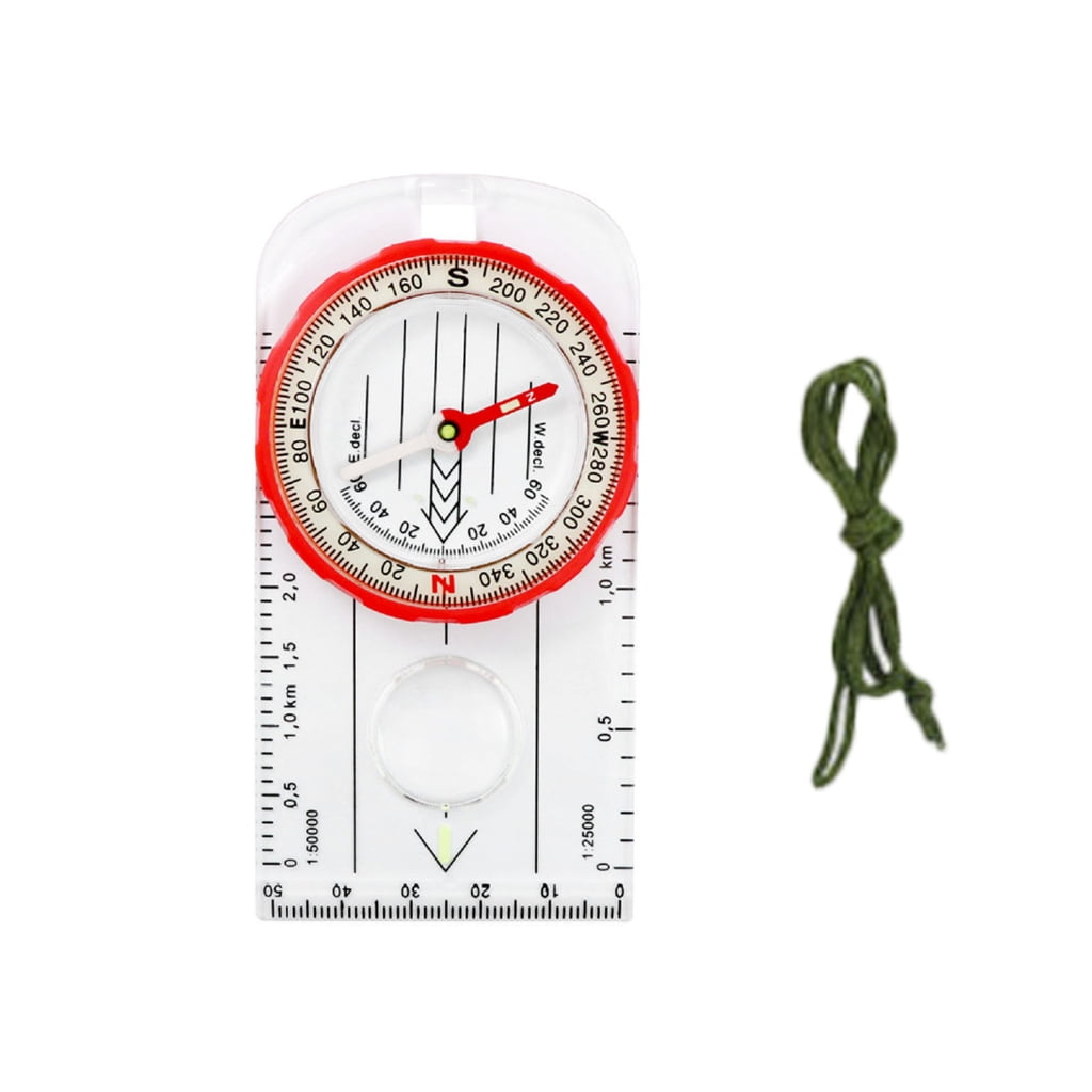 Multifunctional Compasses Navigation Compasses Map Ruler Magnifier ...