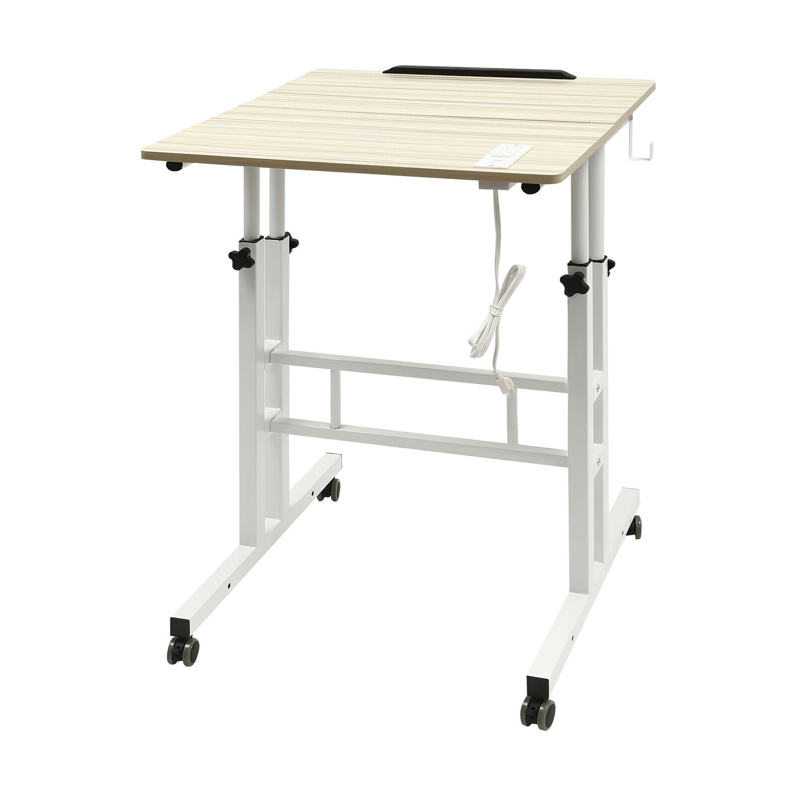 Multifunctional Computer Desk Mobile Standing Desk Adjustable Stand Up ...