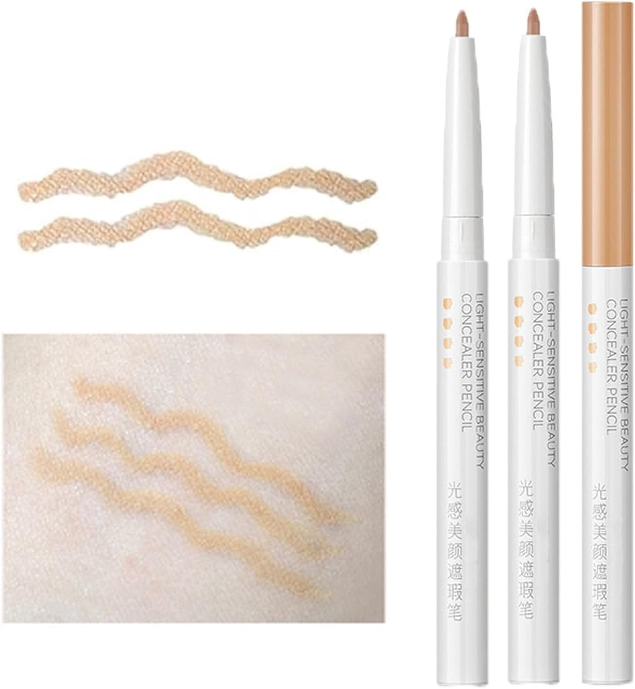 Multifunctional Concealer Stick, Waterproof Full Coverage Beauty ...