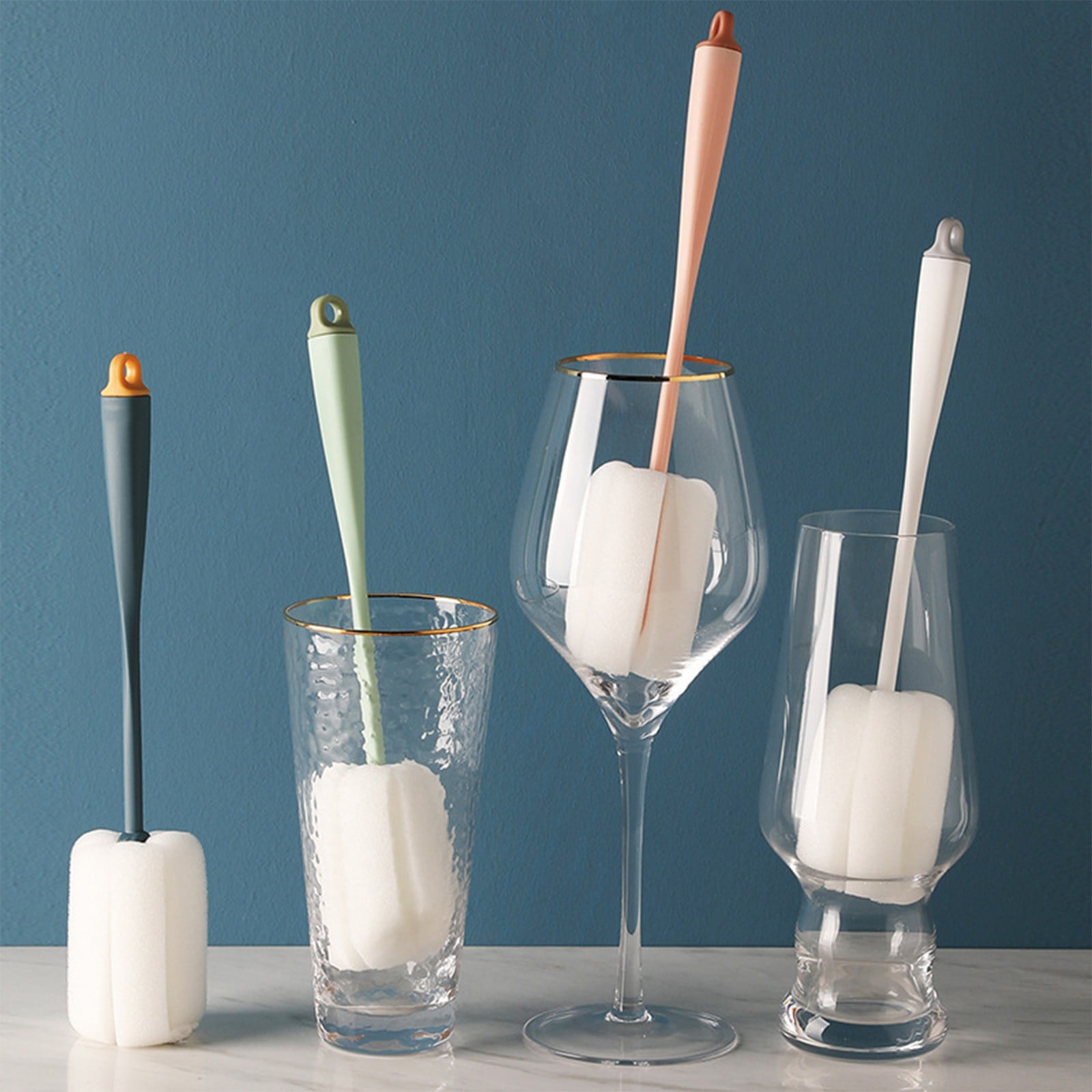 Multifunctional Cup Brush | Rotating Swivel Head | Retractable Handle ...