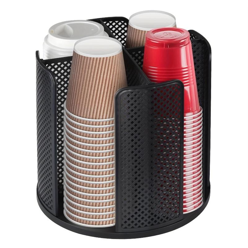 Multifunctional Cup Holder, 1 Count 4 Compartment Cup Dispenser, Space ...