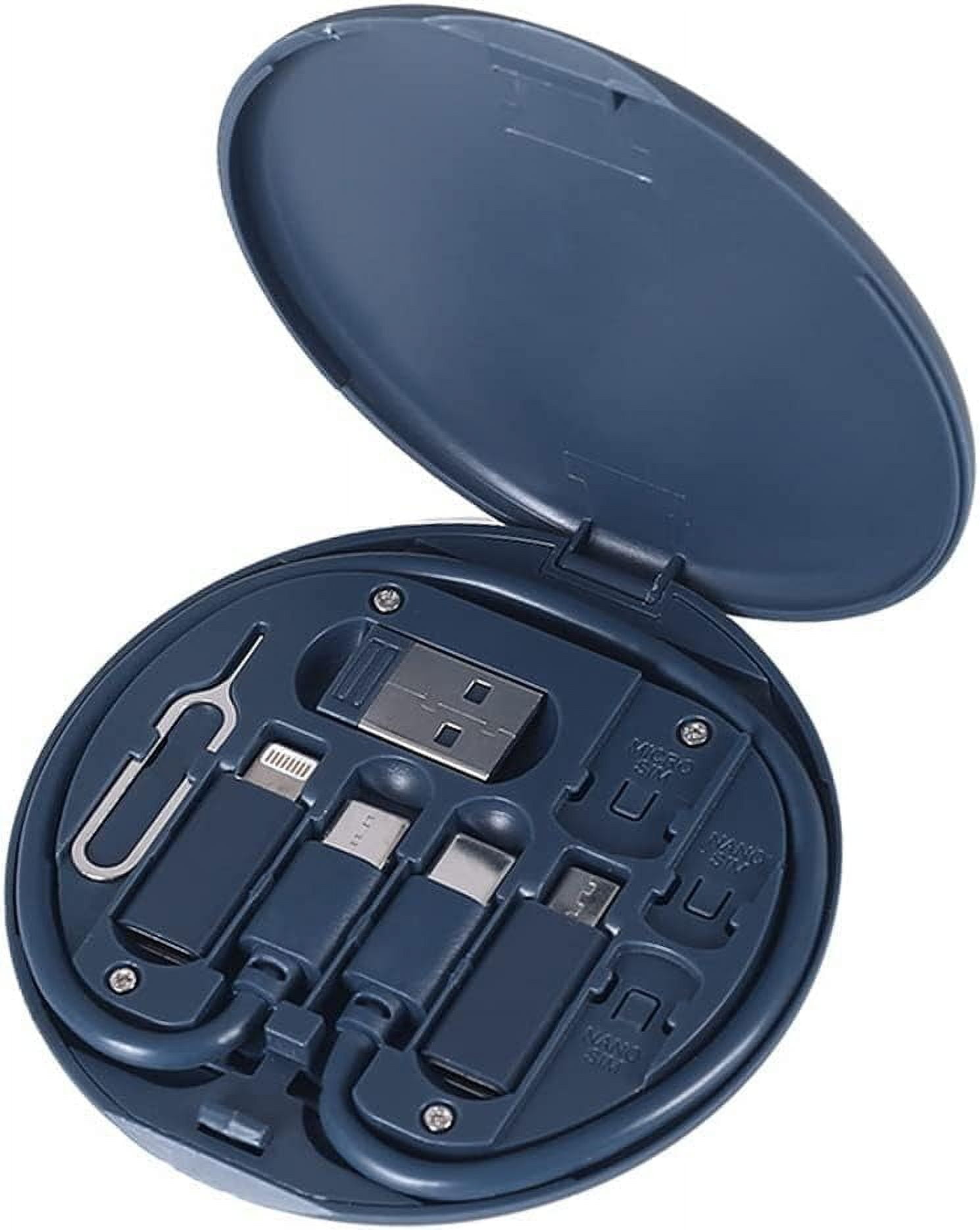 Multifunctional Data Cable Conversion Head Portable Storage Box, Multi ...