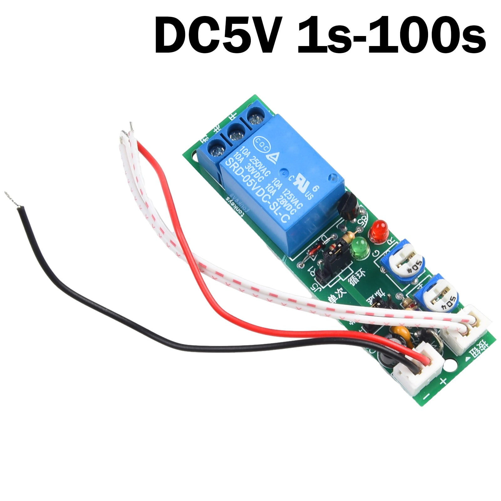 Multifunctional Delay Relay Module For Timer Control And Automation