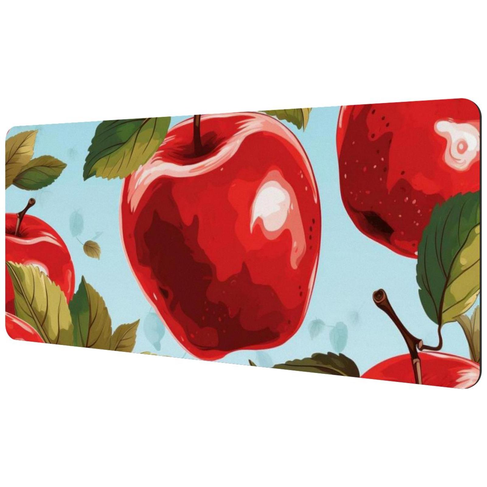 Multifunctional Desk Pad, Delicious Fruits Red Desk Blotter Protector ...