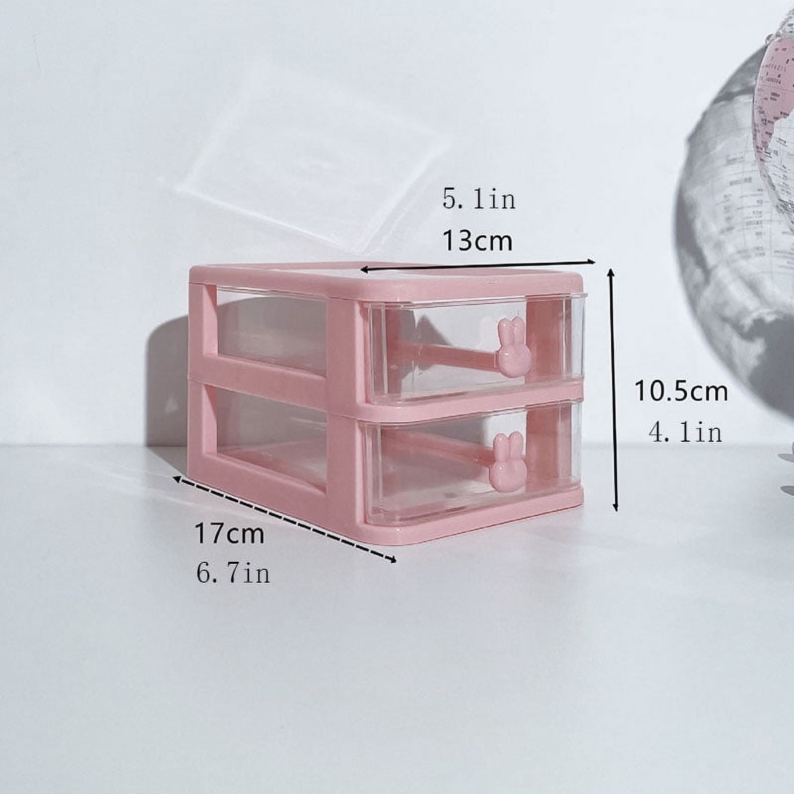 Multifunctional Desktop Storage Drawer Box with Pen Holder and Hair ...