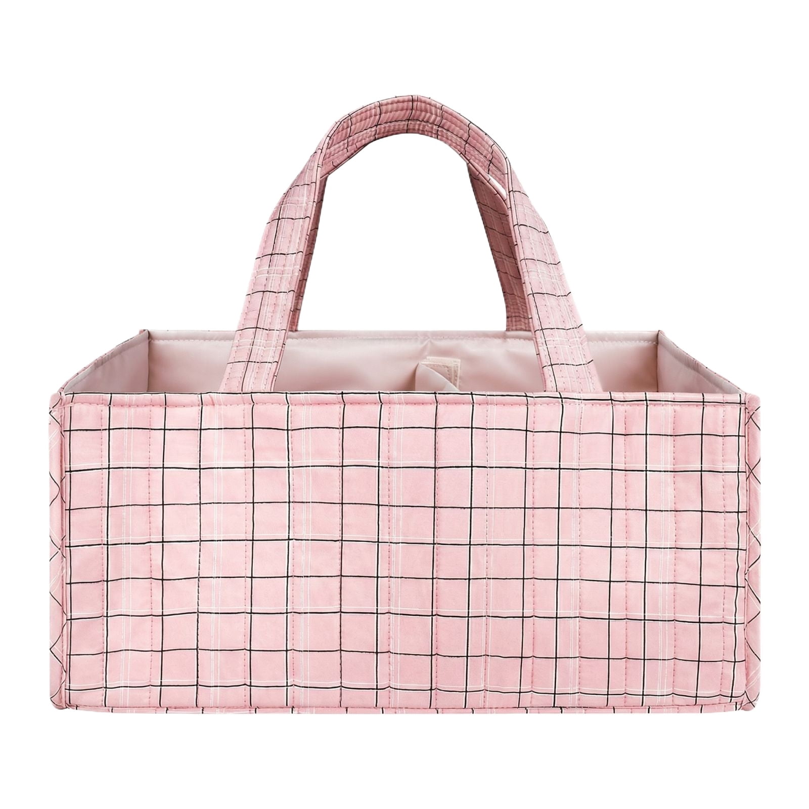 Multifunctional Diaper Storage Bag, Portable Baby Organizer, Pink For ...