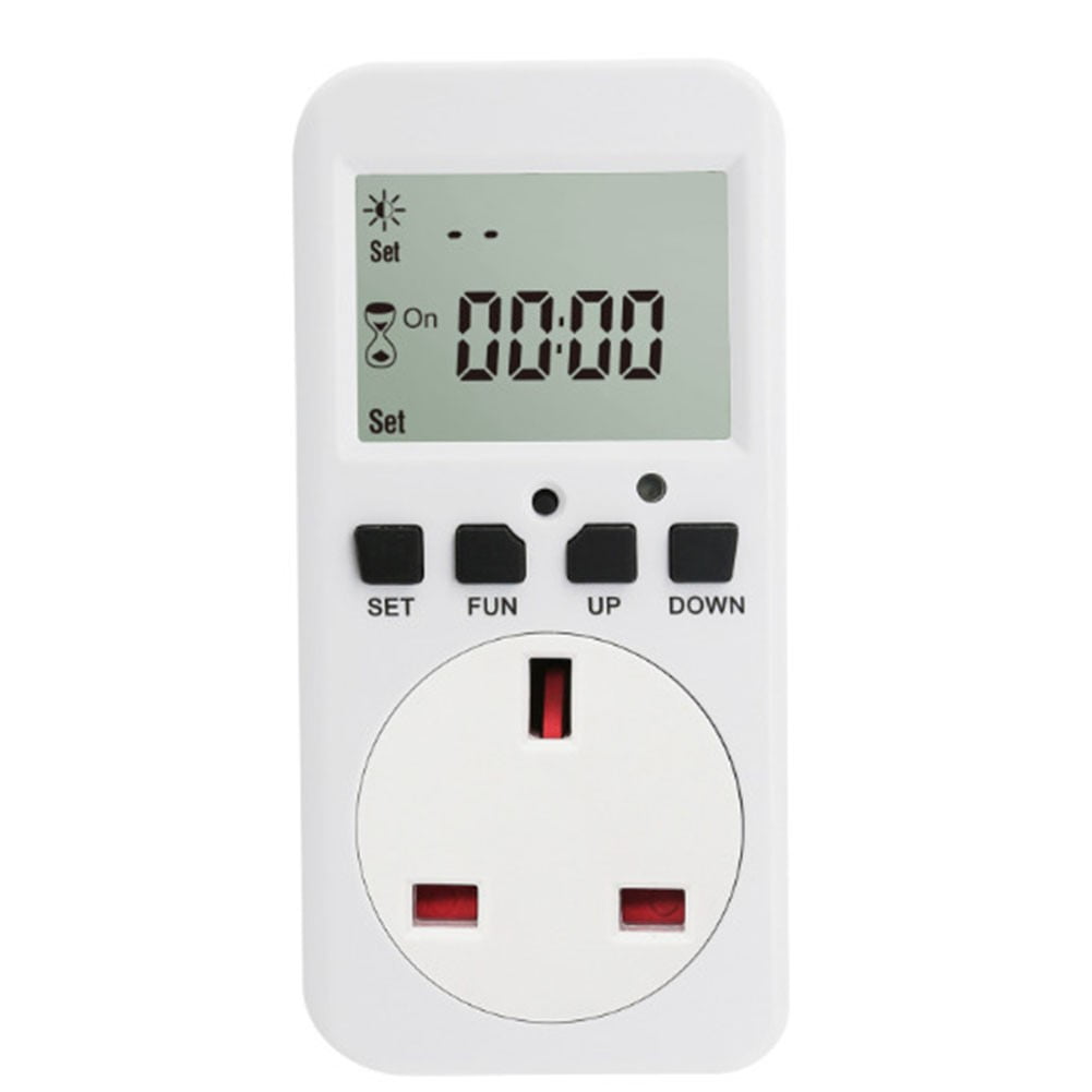 Multifunctional Digital Timer Socket Cycle Programmable Outlet Switch ...