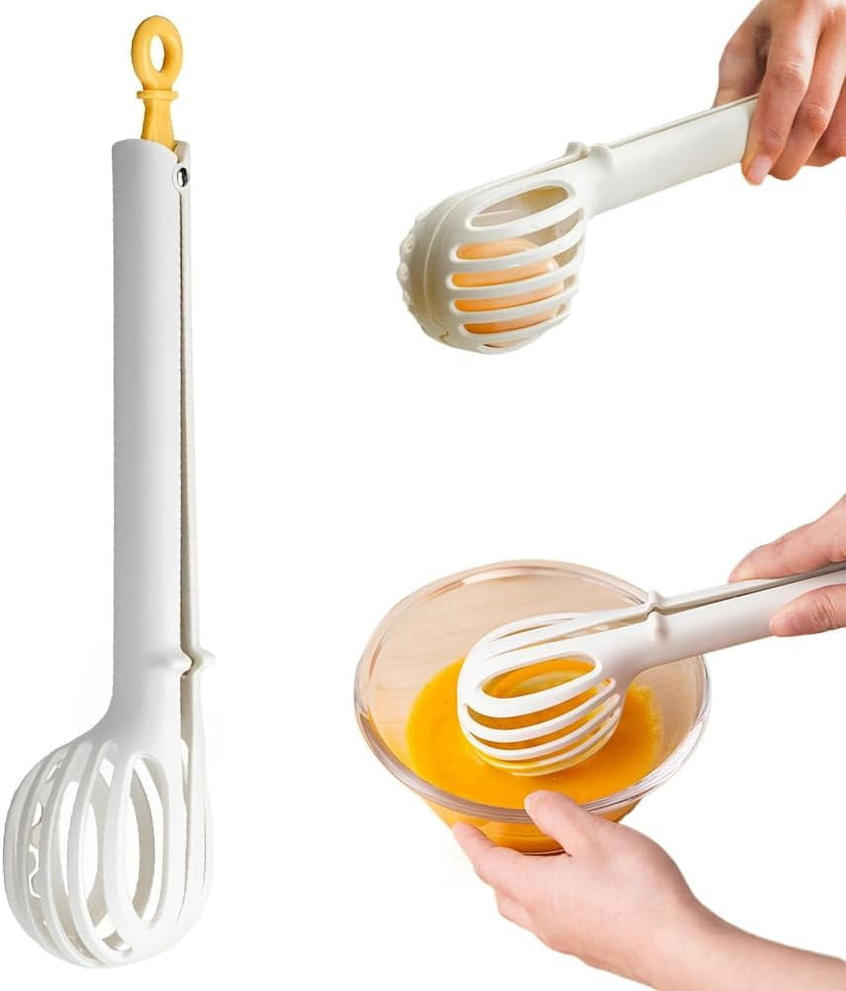 Multifunctional Egg Beater, 2025 Upgrade 2 In 1 Food Clip & Egg Whisk ...