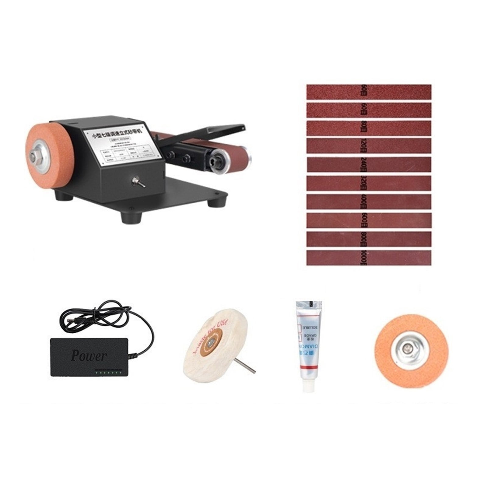 Multifunctional Electric Belt Sander Polishing Machine Knife Sharpener ...