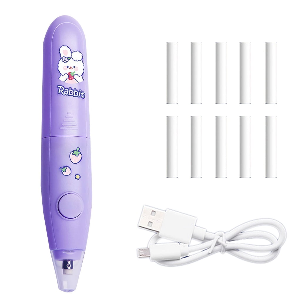 Multifunctional Electric Eraser with Replacement Refills Battery ...