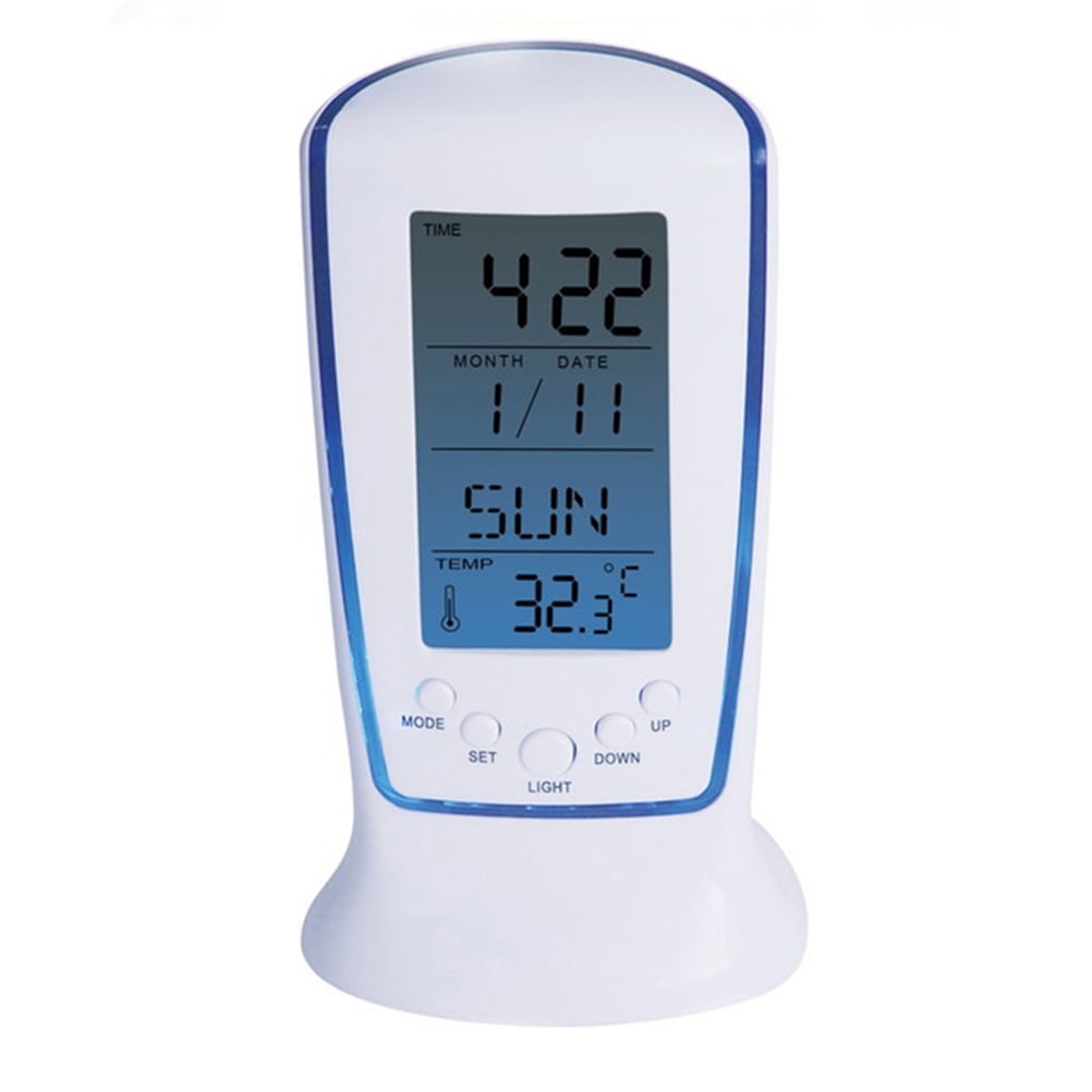 Multifunctional Electronic Clock Temperature Gauge Clock Digital ...