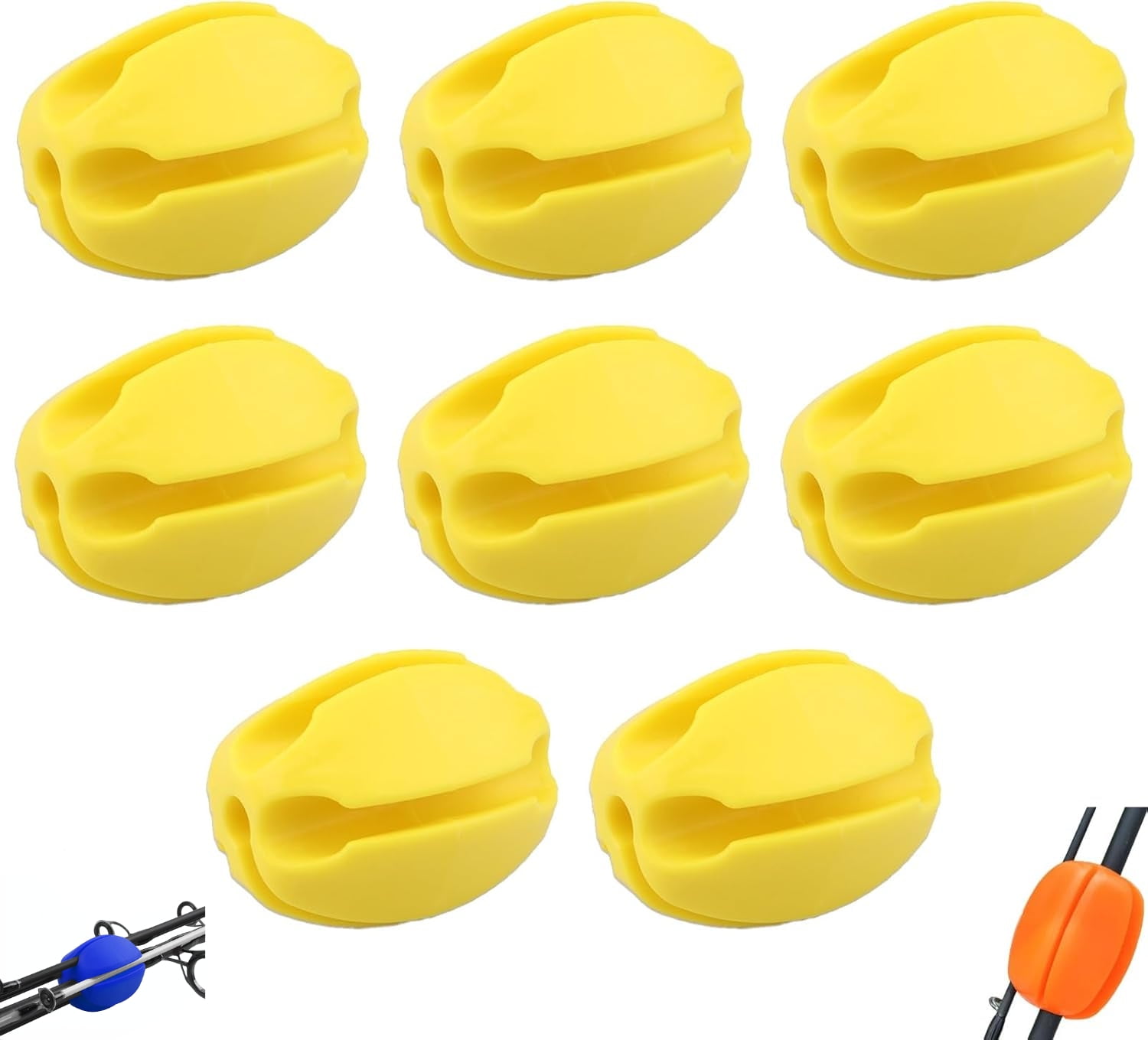 Multifunctional Fishing Rod Holder, Silicone Fishing Rod Holder ...