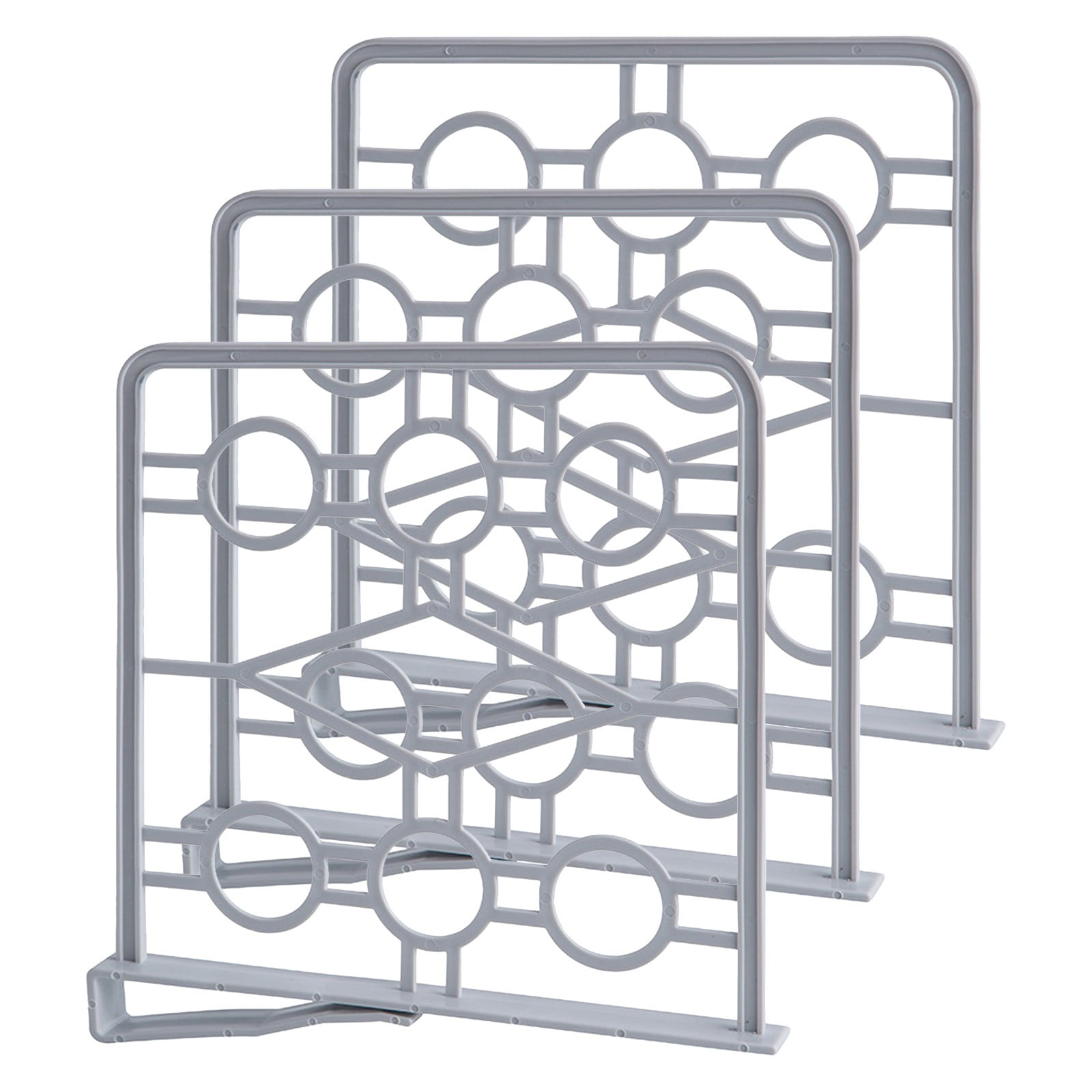 Multifunctional Fixing Clip Clearance, Furenl 3 Pack Plastic Shelf ...