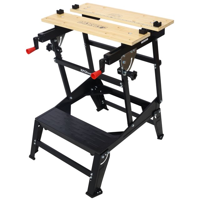 Multifunctional Foldable Workbench Portable Heavy-Duty Bench 550lb ...
