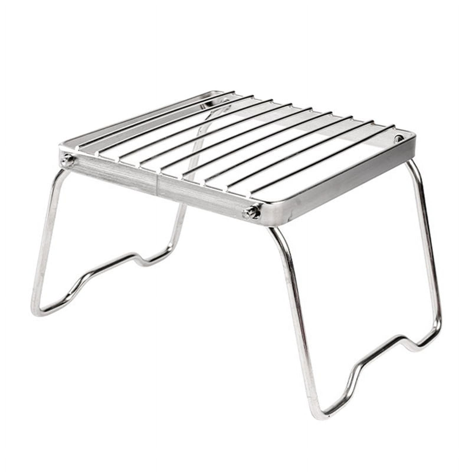 Portable Folding Stainless Steel Campfire Stand